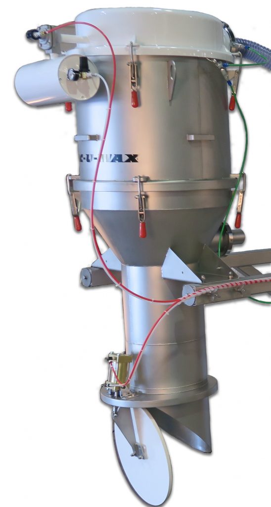 Vacuum Conveyor Tube Hopper · Apex Industrial Solutions