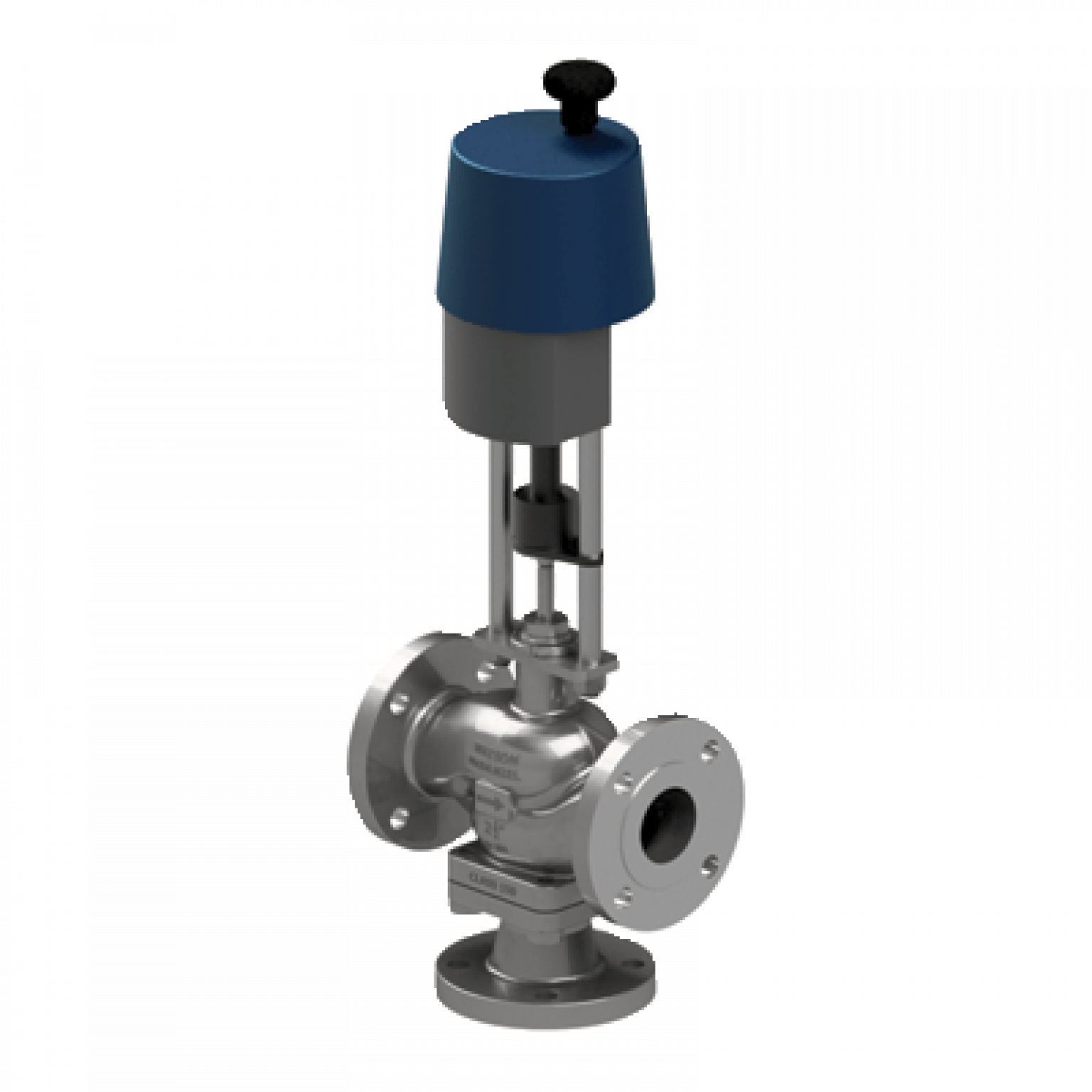 3 Way HB Control Valves with Electric Actuators