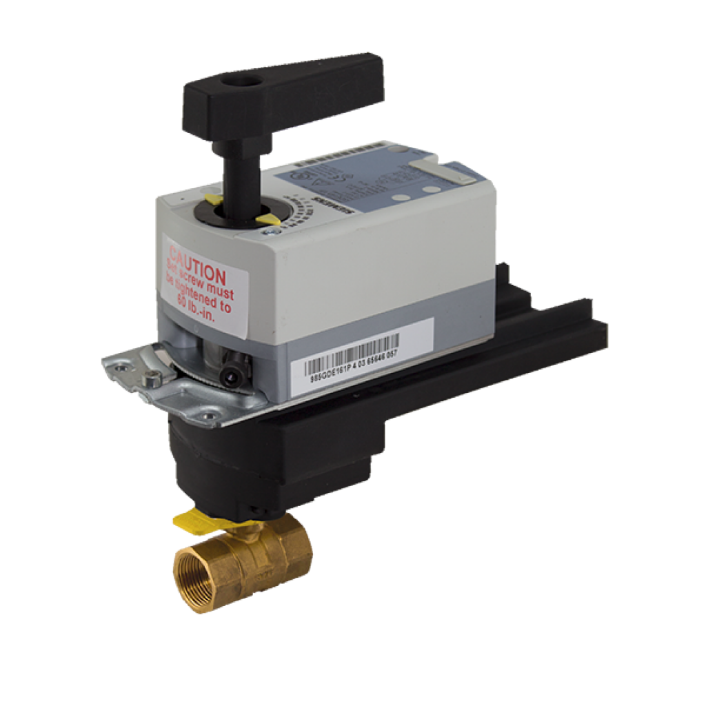 2 Way Unimizer Ball Valve with Modulating Siemens Actuator