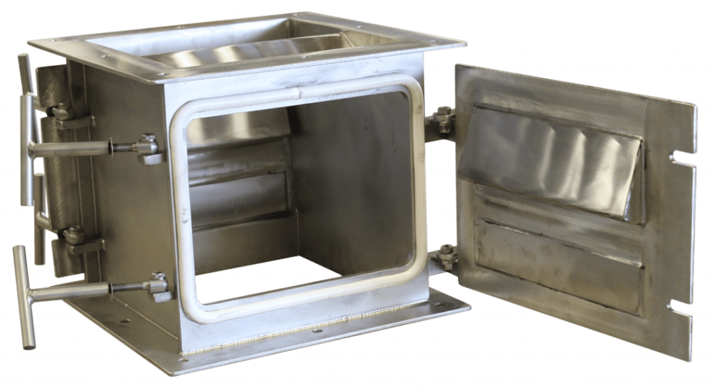 Manual-Clean Chute Magnet