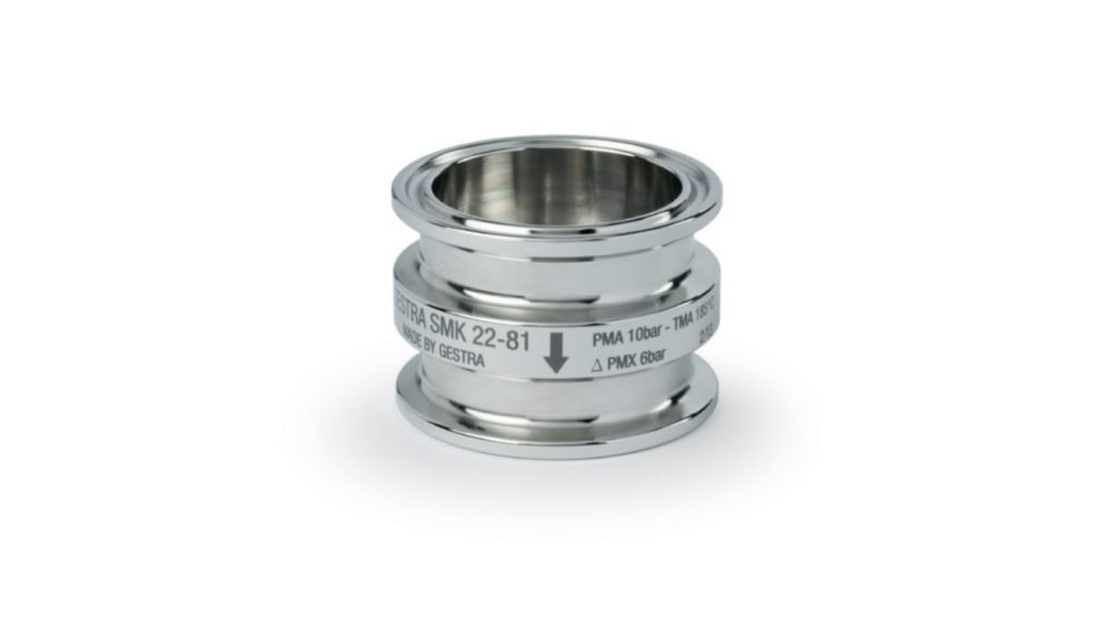 SMK Thermostatic Steam Traps for SIP and CIP Processes