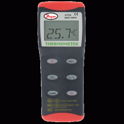 Dual Input Thermocouple Thermometer · Apex Industrial Solutions