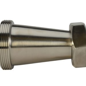 Threaded Bevel Seat By Plain Bevel With Hex Nut Concentric Reducer