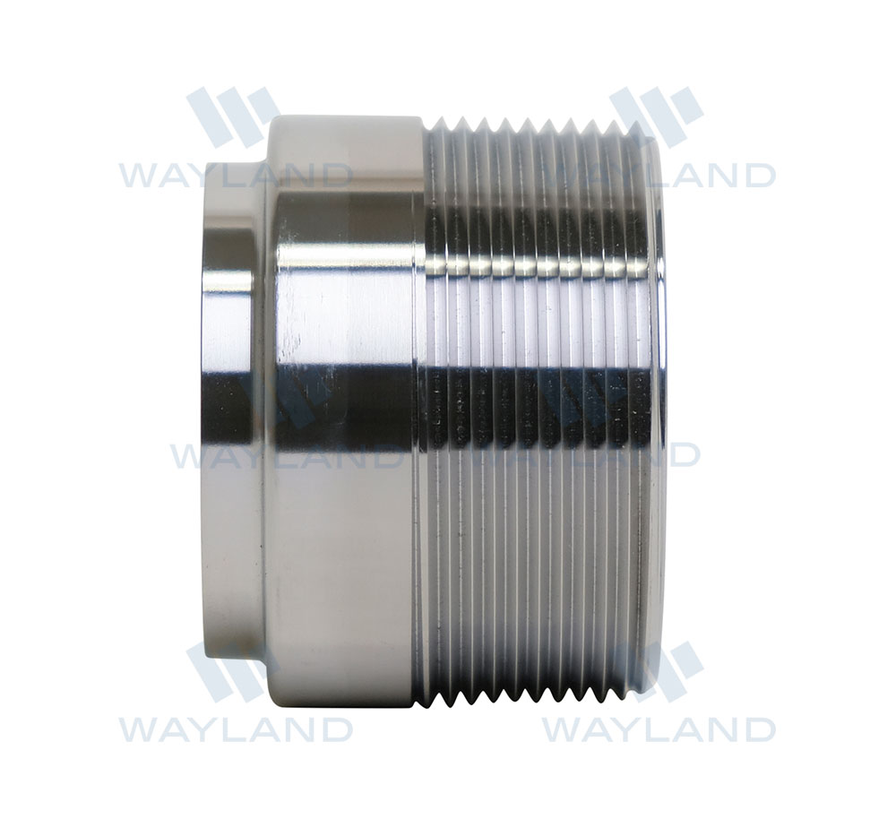 Unpolished Male NPT By Weld End Adapter