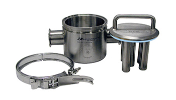 Cartridge-Style Magnetic Liquid Traps