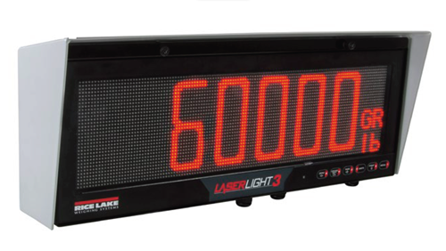 LaserLight 3 Color Large-Display Weight Indicator