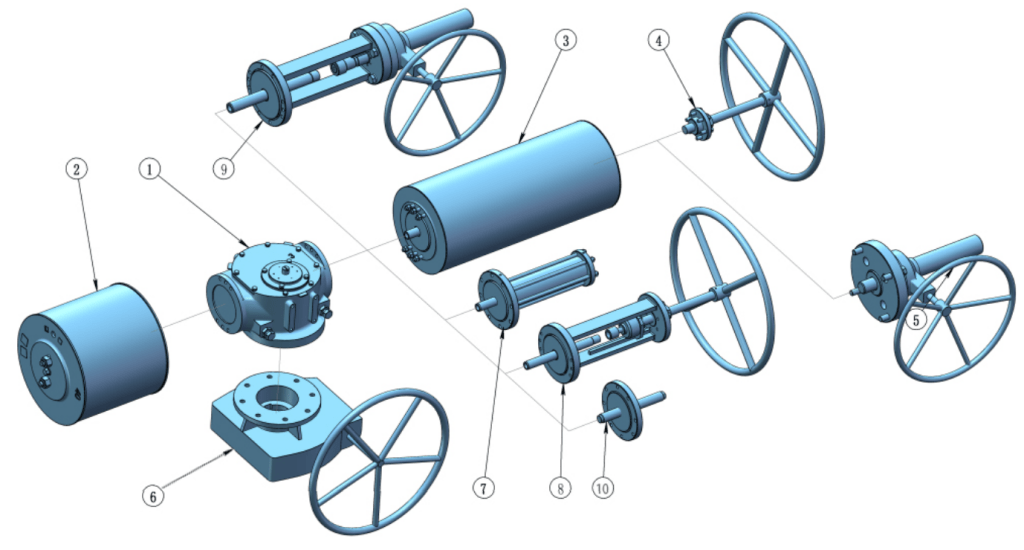 VTS Series Scotch Yoke Actuator · Apex Industrial Solutions