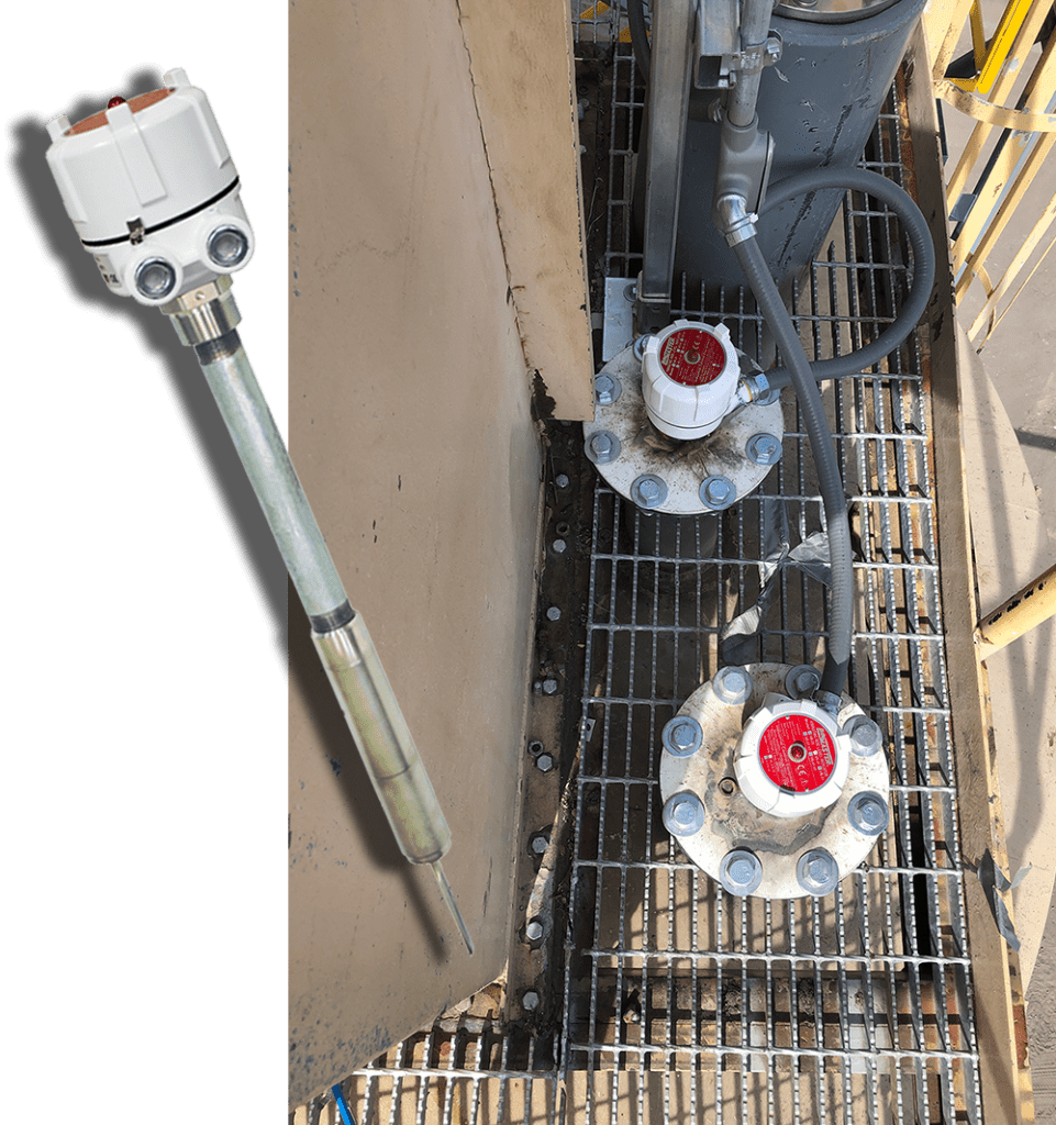 VR-41-C Vibrating Probe Level Sensor with Pipe Extension